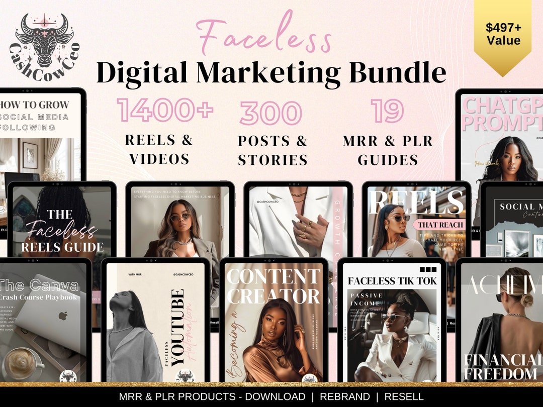 Ultimate Digital Marketing Guide MRR PLR Digital Products Master Resell ...