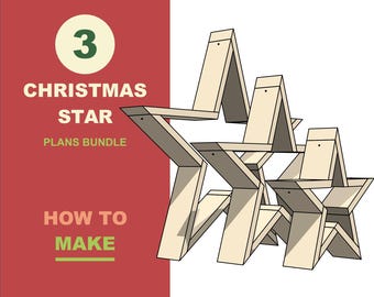 Wooden Star Plans - Etsy