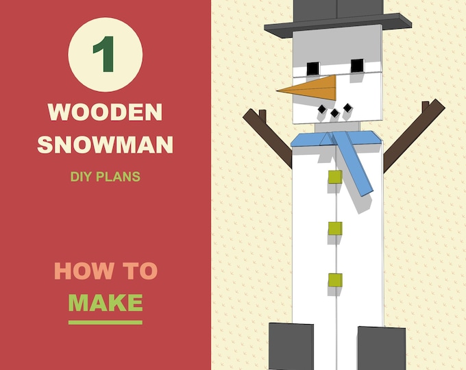 Raw Wood Snowman - Etsy Canada