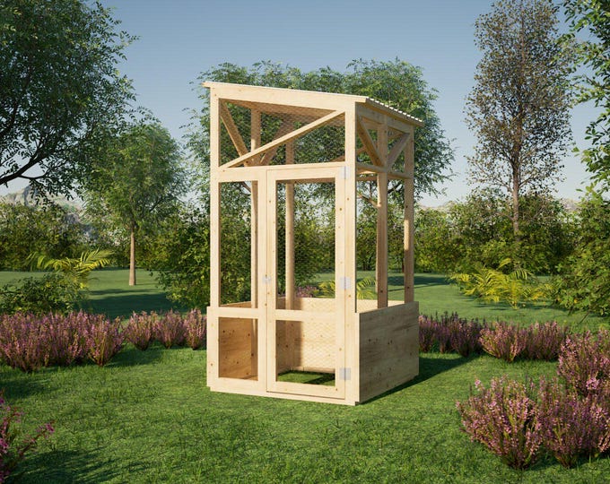 DIY Walk in Bird Aviary 8x16 | Plans | PDF - Etsy Canada