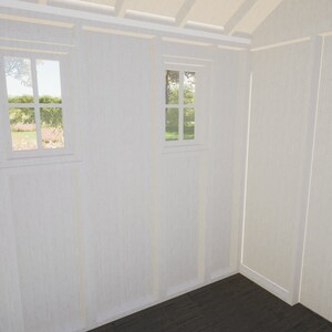 Garden Shed Plans 7x8 DIY Download PDF Plans - Etsy