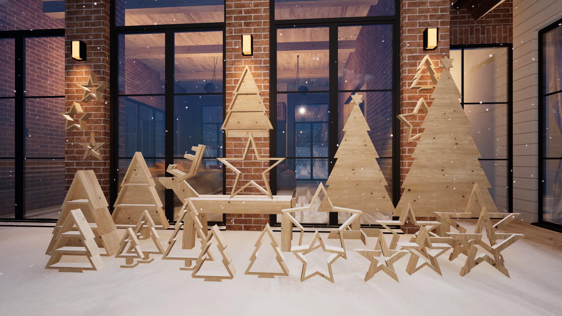 Wooden Christmas Star Plans Bundle - DIY PDF Download - Etsy