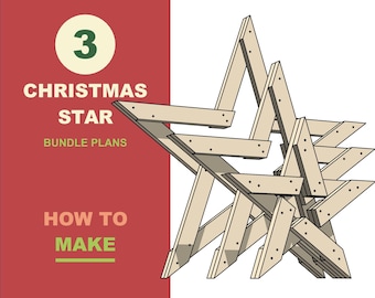 Wooden Star Plans - Etsy