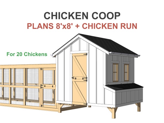 Chicken House Plans For 20 Chickens