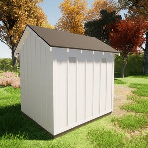 Garden Shed Plans 7x8 DIY Download PDF Plans - Etsy