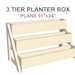 3 Tier Planter Box Plans: DIY Garden Planter (51x24 In) (PDF) - Etsy