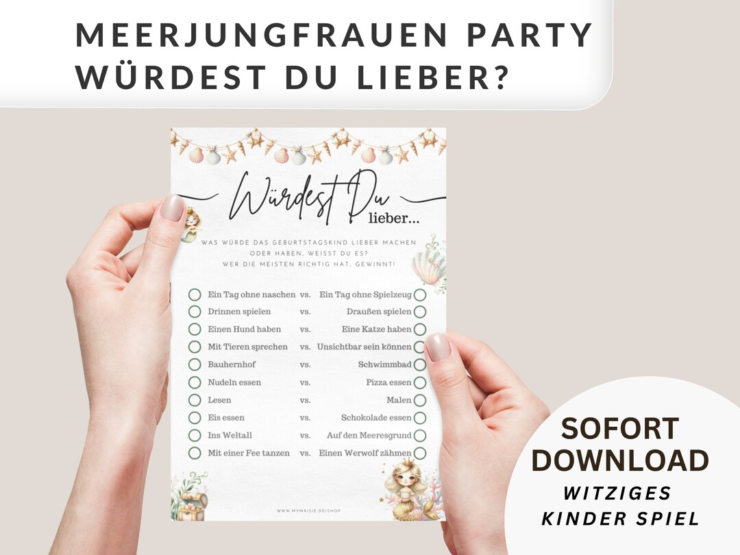 Meerjungfrau Geburtstag Spiele Geburtstag Meerjungfrauen Party Spiele ...