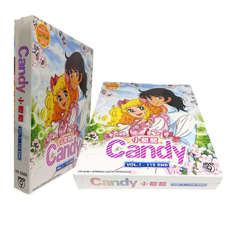 Anime DVD Candy Candy Vol.1-115 End English Subtitle All Region - Etsy