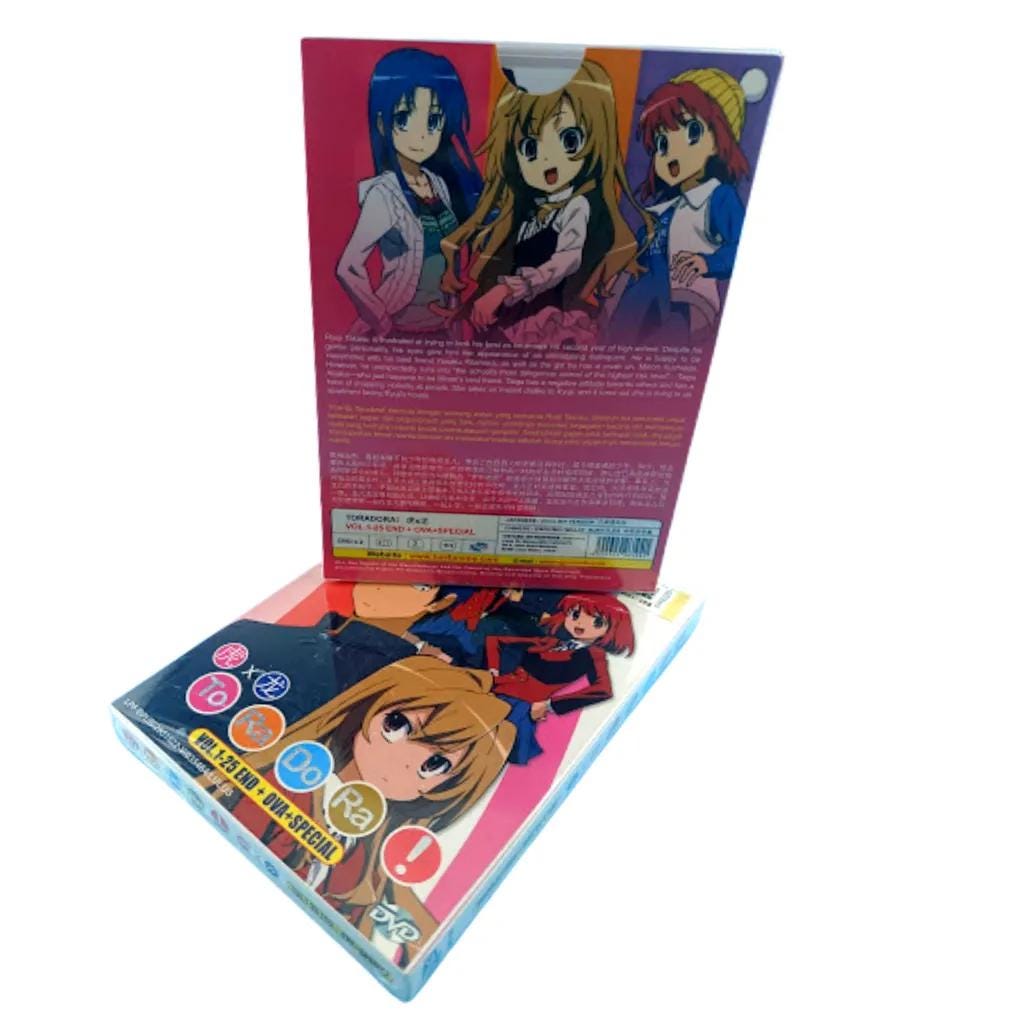 DVD Anime Toradora! Complete TV Series (1-25 End) +OVA +special English ...