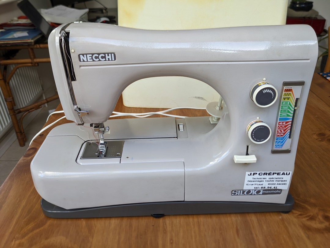 Necchi Silvia Maximatic 586 Vintage Sewing Machine - Etsy