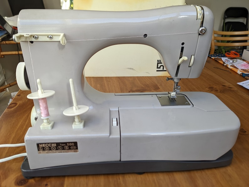 Necchi Silvia Maximatic 586 Vintage Sewing Machine - Etsy