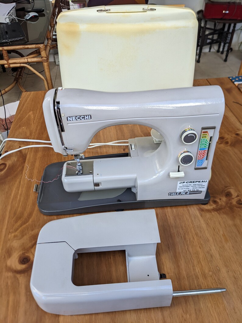 Necchi Silvia Maximatic 586 Vintage Sewing Machine - Etsy