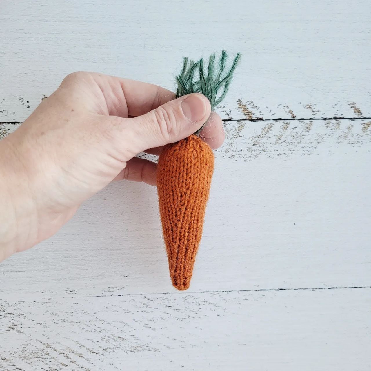 PDF Carrot Knitting Pattern. Knitting Vegetables. Easter Props Tutorial. - Etsy