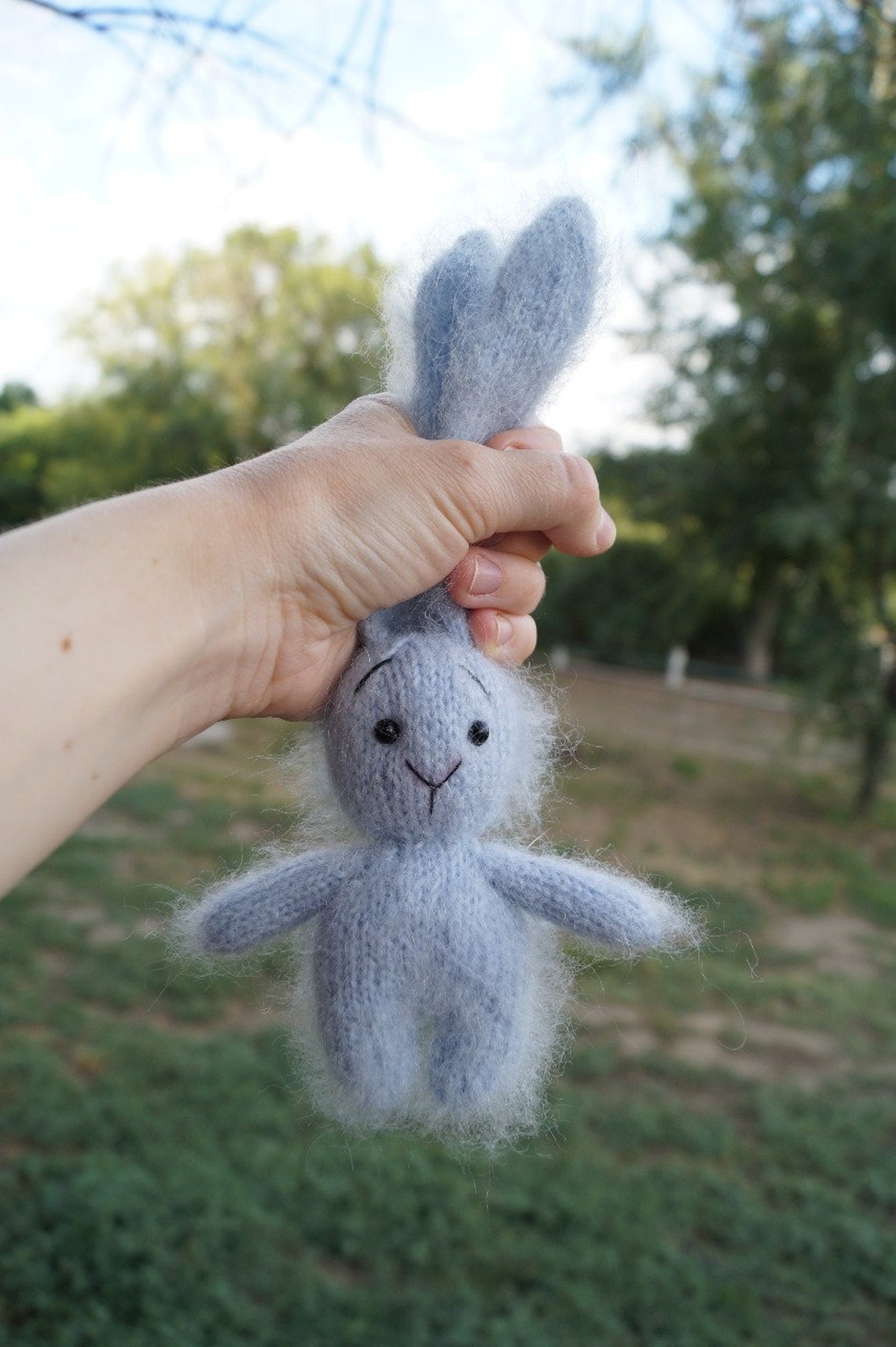 PDF Bunny Toy Knitting Pattern. PDF. Animal Pattern Toy. - Etsy