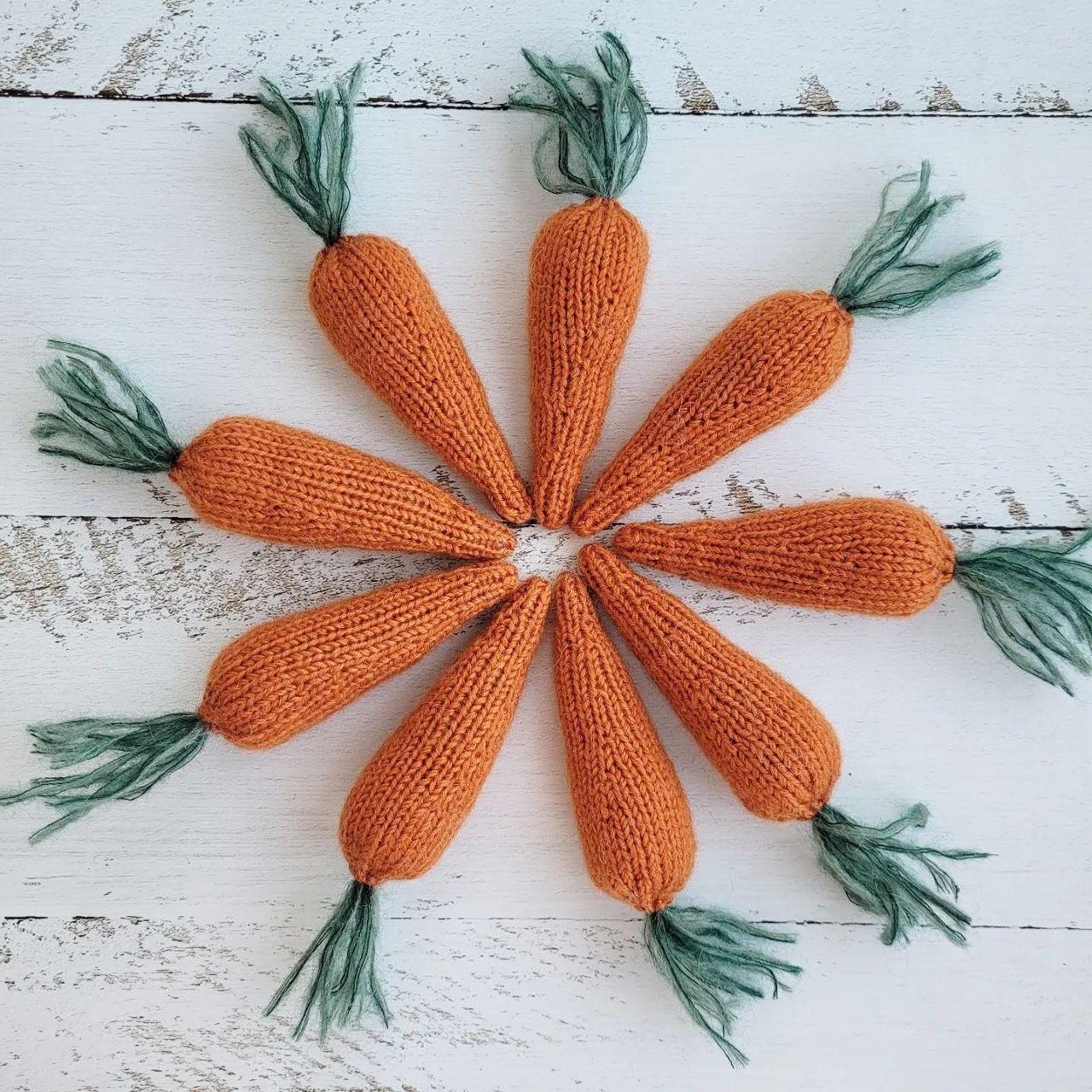 PDF Carrot Knitting Pattern. Knitting Vegetables. Easter Props Tutorial ...