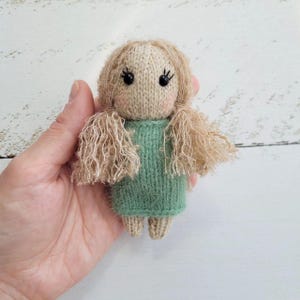 PDF! Doll Toy Knitting Pattern - Etsy