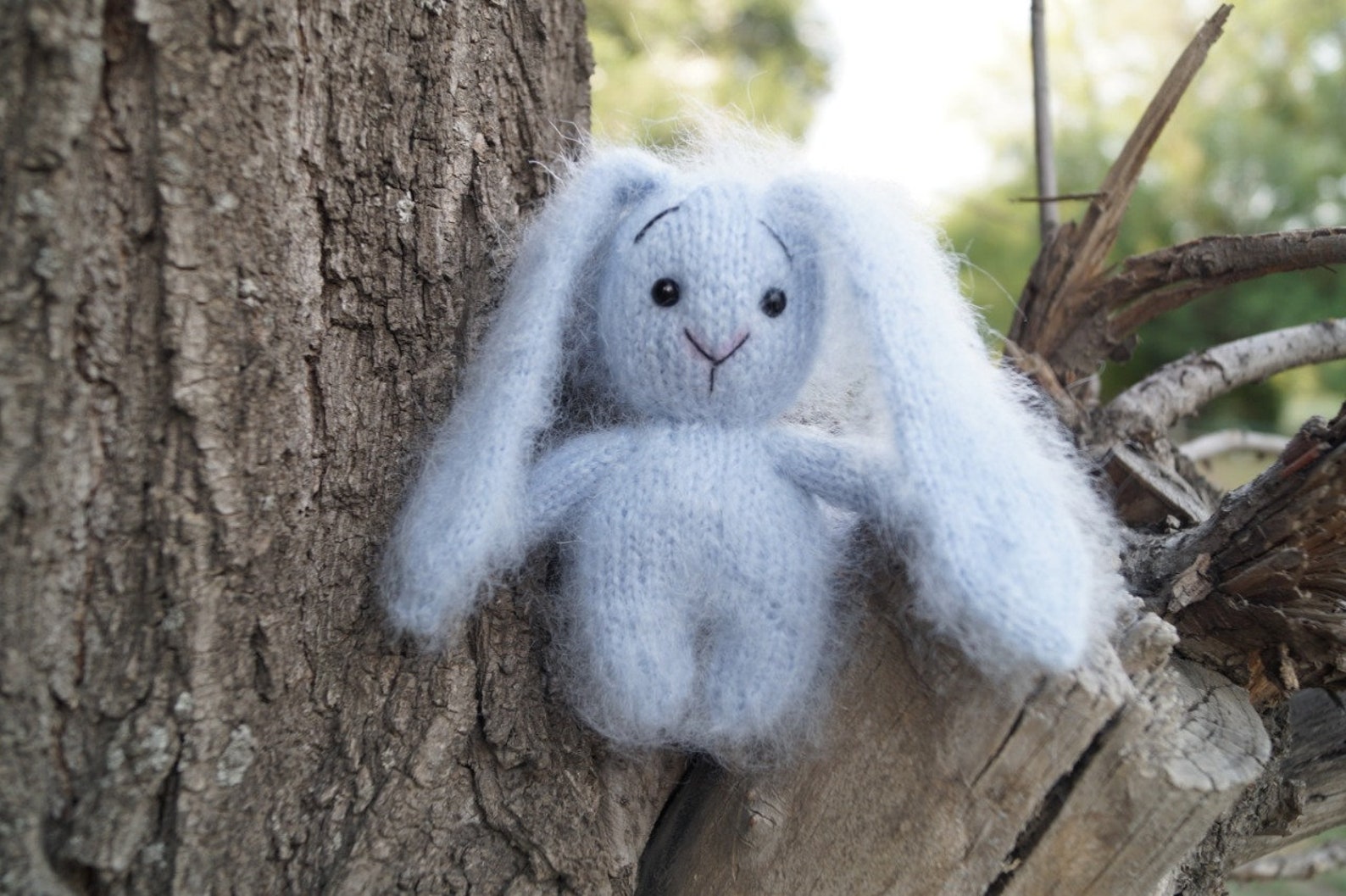 PDF Bunny Toy Knitting Pattern. PDF. Animal Pattern Toy. Amigurumi ...