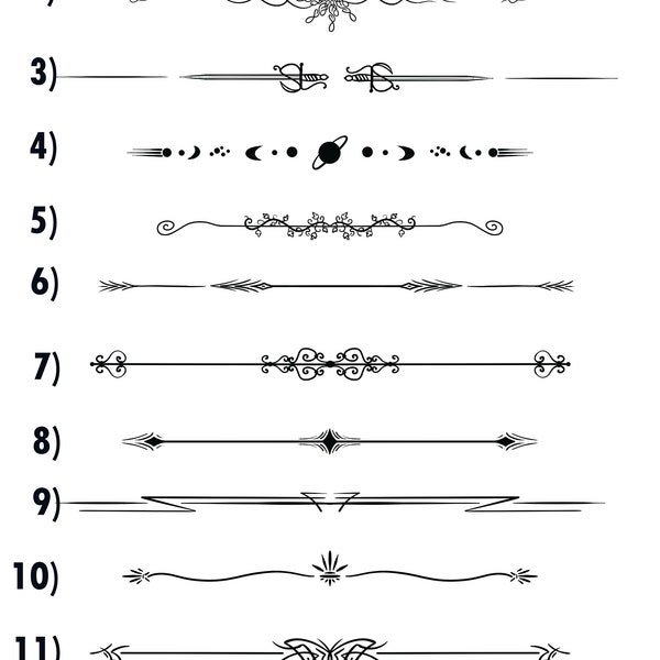 Chapter Headings Art - Etsy