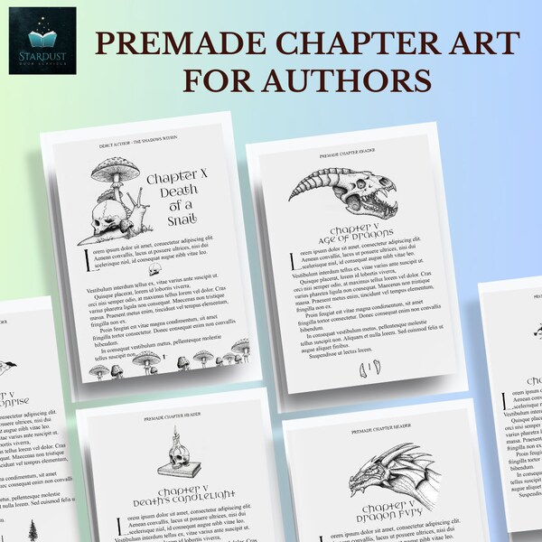 Chapter Headings Art - Etsy