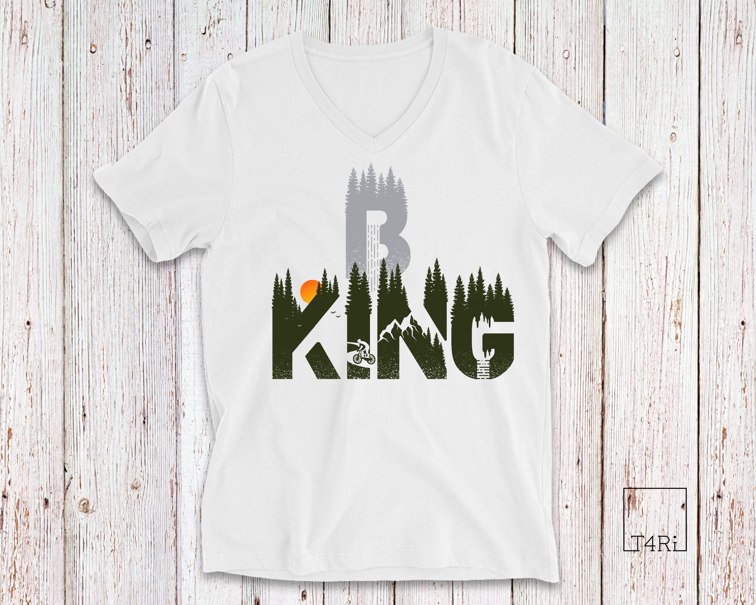 Biking, Be King, Svg, Png Clipart, Cut File, Jpg, Pdf, Graphic Template ...
