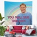 Nevel Papperman Rue This Day Meme Tapestry, Hostel Dorm Decor, Nevel ...