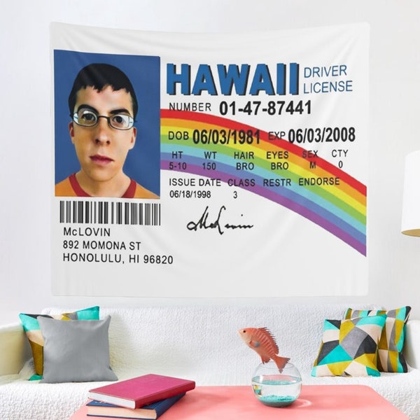 Mclovin Fake Id - Etsy