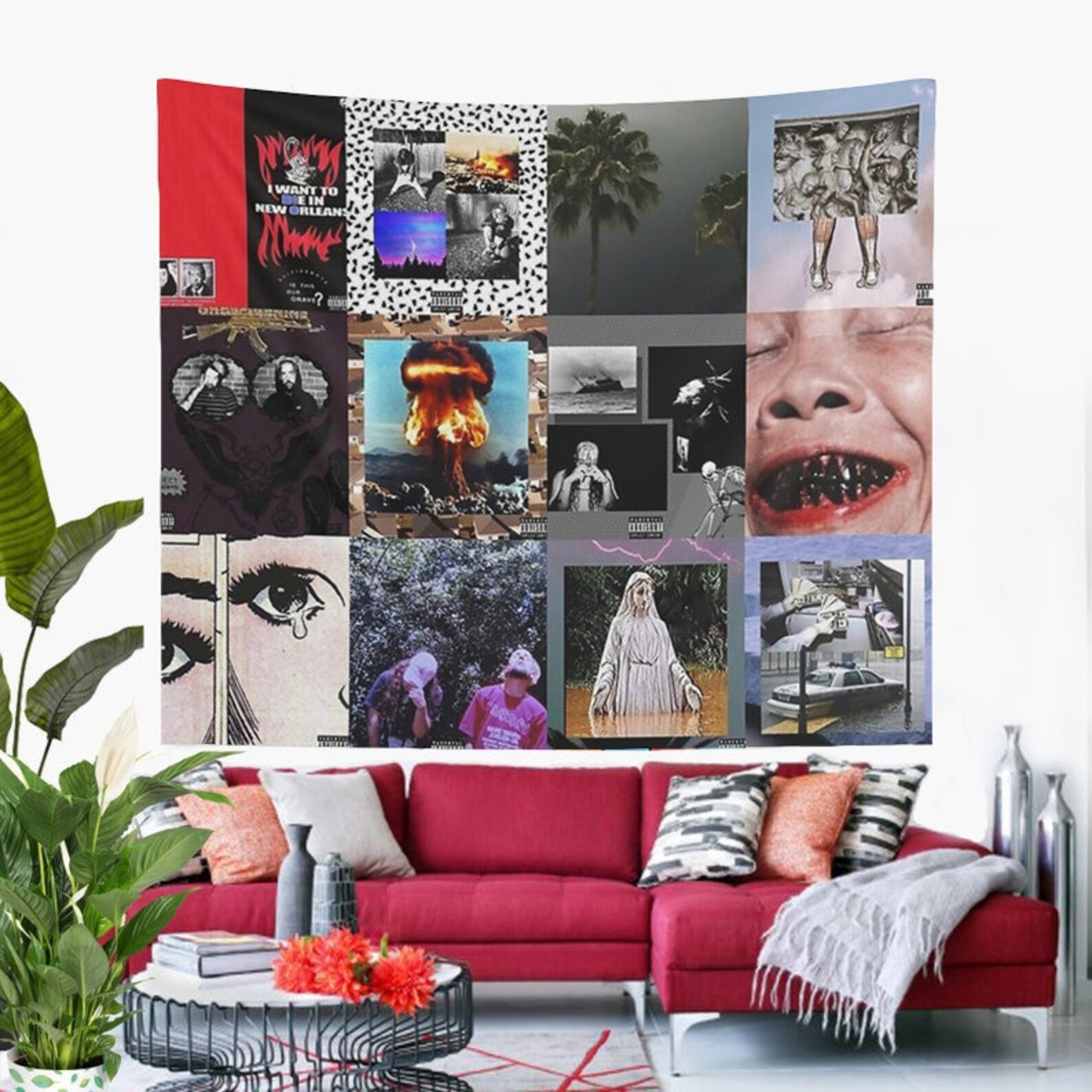 Suicideboys Albums Wall Tapestry, Suicideboys Albums Wall Tapestries ...