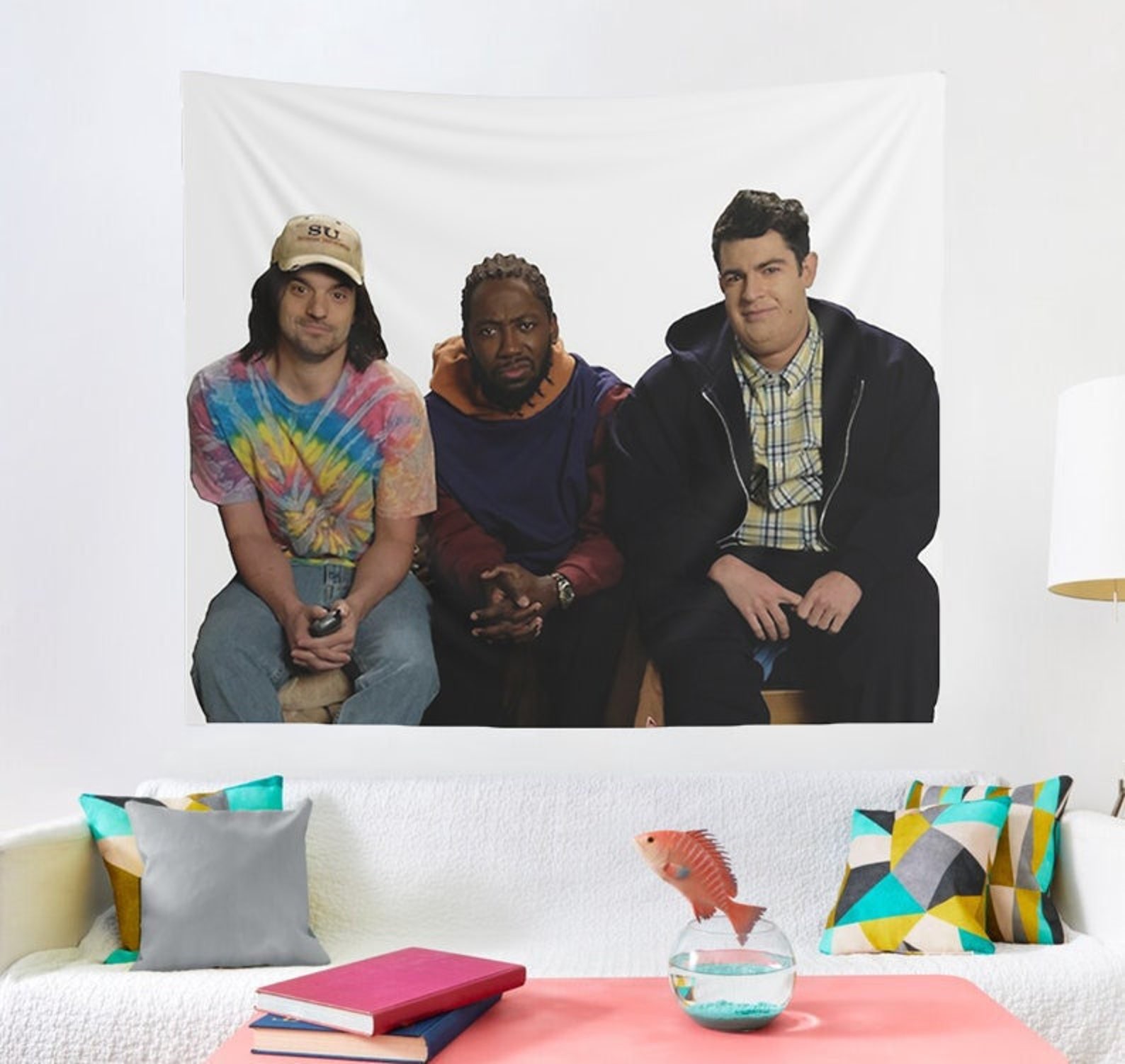 The Crew Wall Tapestry, Hostel Dorm Party Decor, Funny the Crew Wall ...