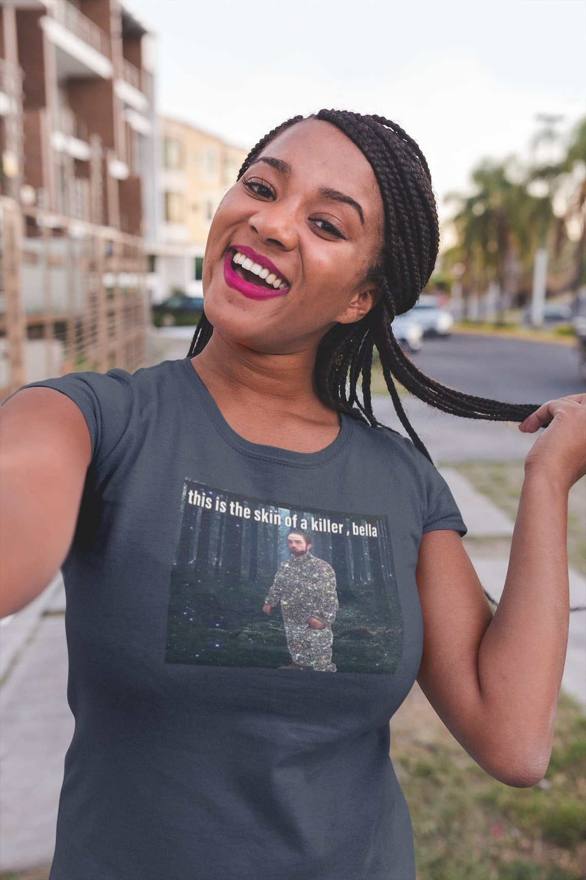 This is the Skin of a Killer Bella Meme T-shirt, Funny Unisex Meme Tee ...