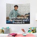 Ravi and Mrs Kipling Tapestry, Funny Ravi Whitney Cowgirl Kipling Wall ...