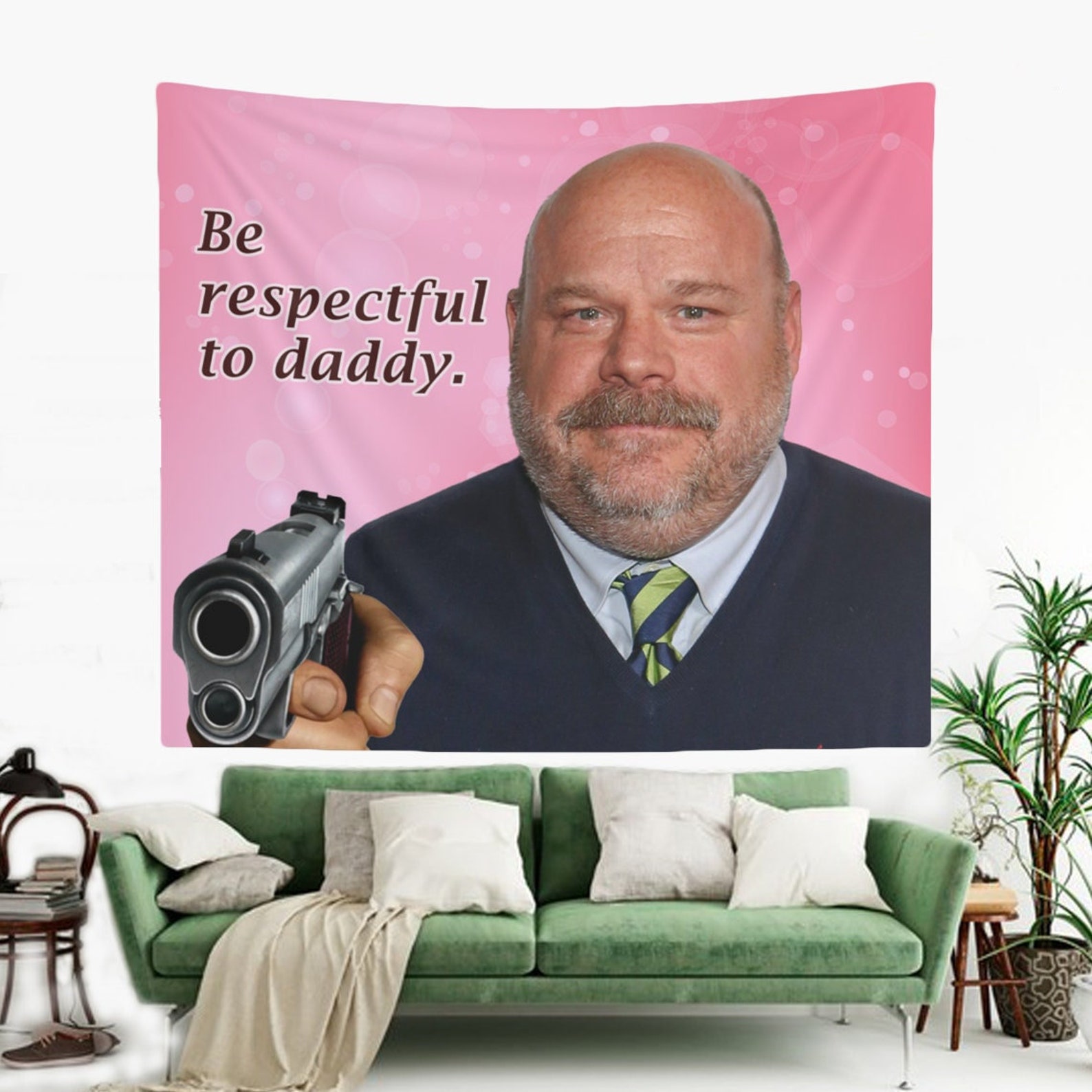 Bertram Jessie Funny Wall Tapestry, Hostel Dorm Decor, Funny Bertram ...