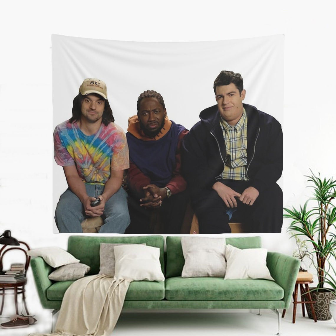 The Crew Wall Tapestry, Hostel Dorm Party Decor, Funny the Crew Wall ...