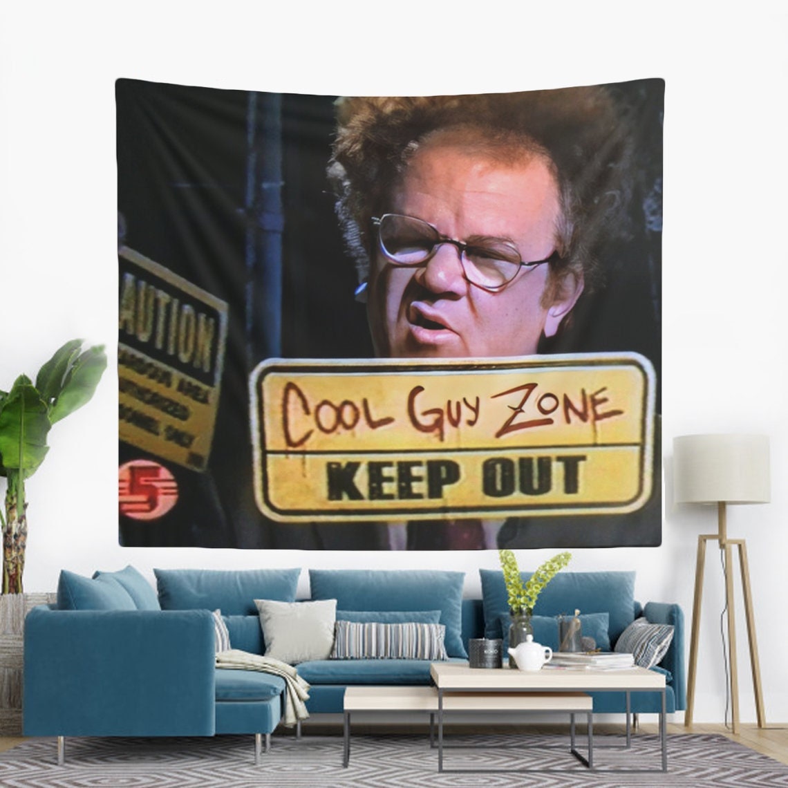 Dr Steve Brule Cool Guy Zone Tapestry, College Room & Hostel Dorm Decor ...