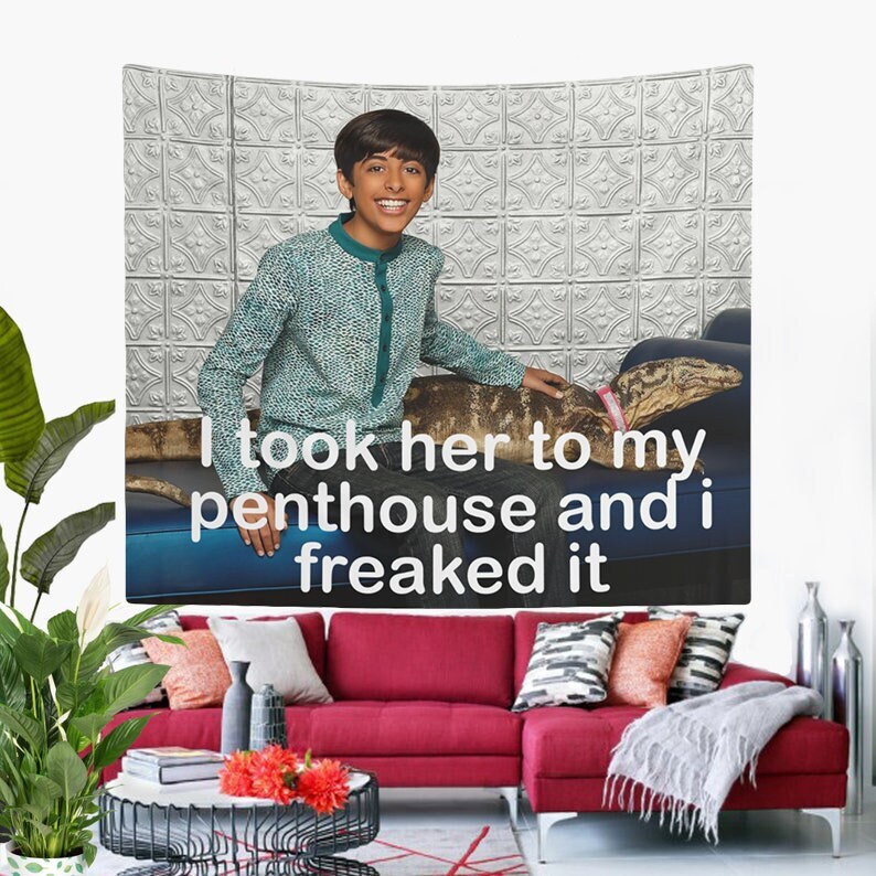 Ravi and Mrs Kipling Tapestry, Funny Ravi Whitney Cowgirl Kipling Wall ...