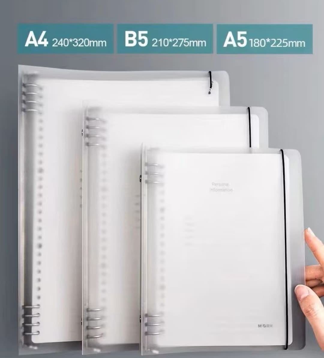 B5/A5 | Smart Ring Binder | Study Supplies |office & School Supplies - Etsy