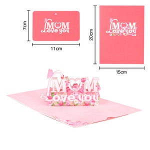 Mother's Day and Father's Day Handmade Pop-up Cards,3d Cards, A Perfect ...