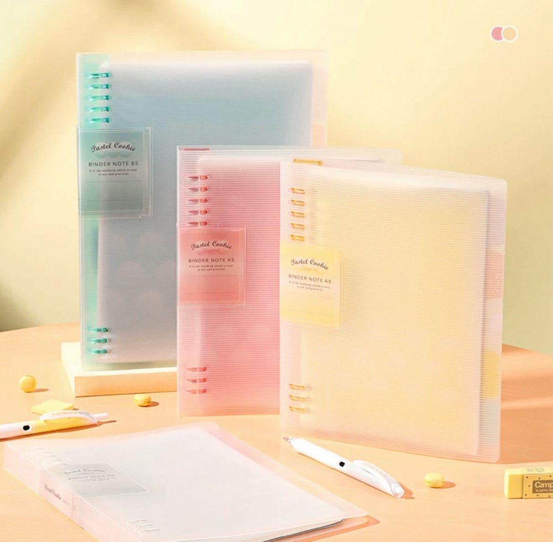 KOKUYO A4 Smart Ring Binder: Japanese Stationery With Dividers - Etsy