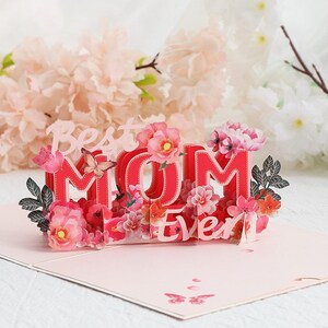 Mother's Day and Father's Day Handmade Pop-up Cards,3d Cards, A Perfect ...