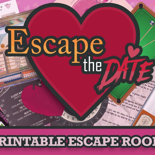 Escape Room Printable - Etsy