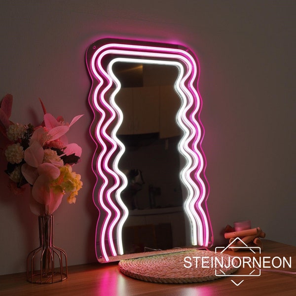 Neon Mirror - Etsy
