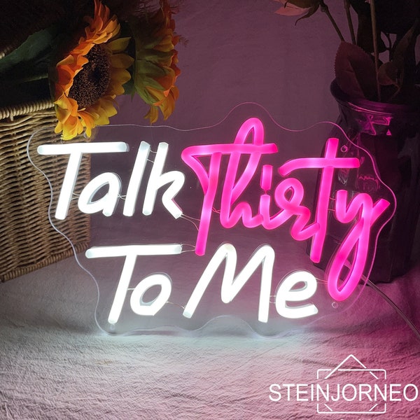 30th Birthday Neon - Etsy