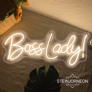 Boss Ladycustom Girl's Room LED Neon Sign Neon Light - Etsy