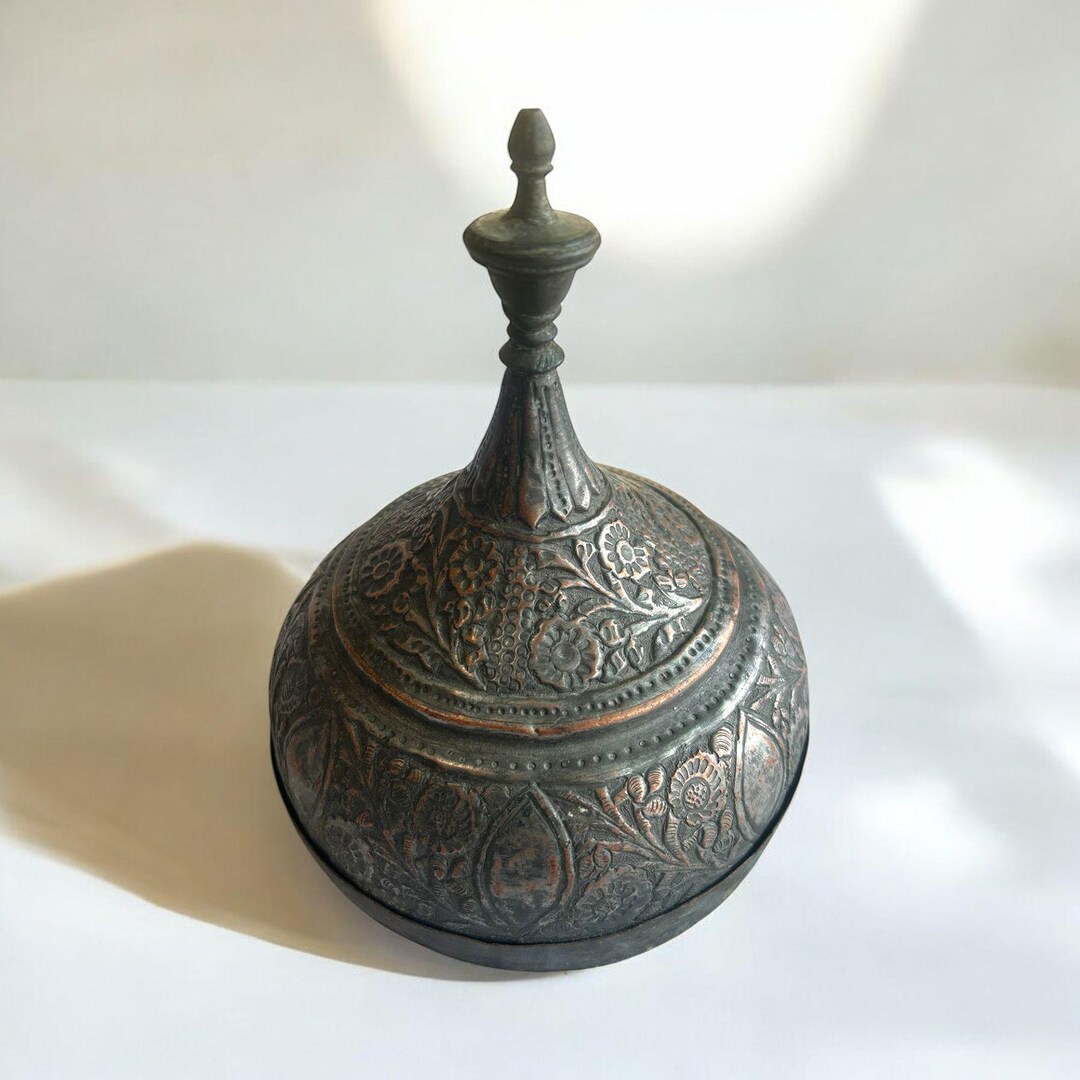 Betel Nut Box Mughal Copper Box Decorative Box Vintage Antique Copper ...