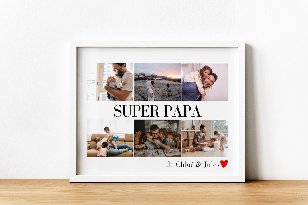 Personalized Dad Poster, Super Dad Poster, Dad Gift for Father's Day - Etsy
