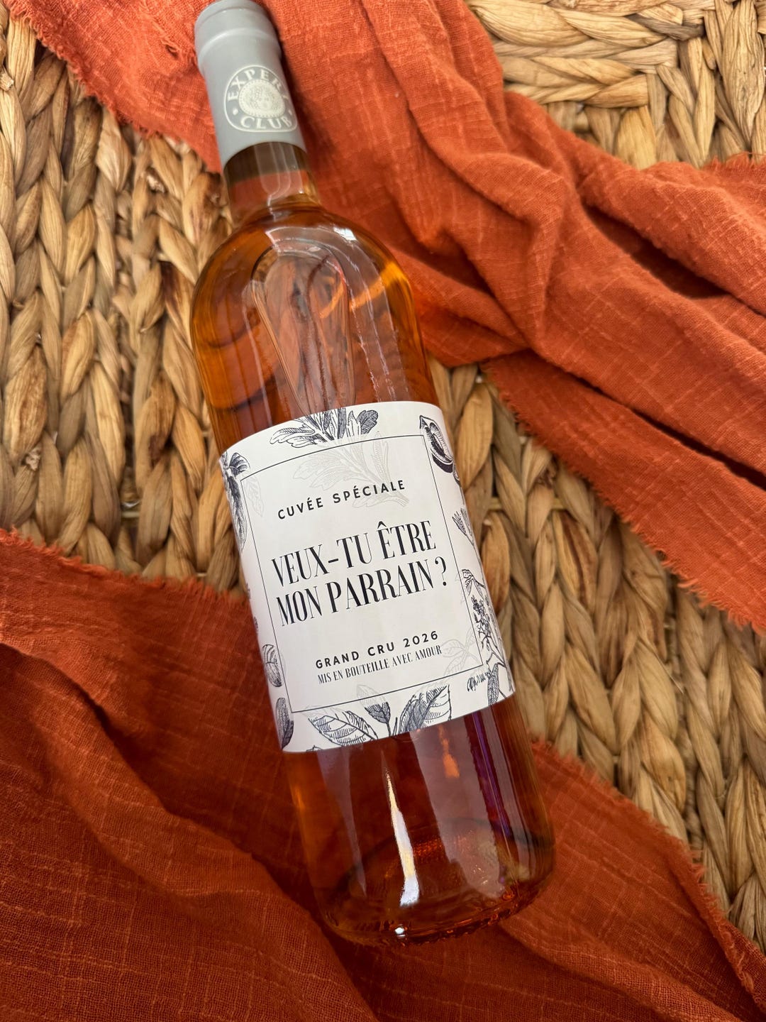Bottle Label Asks for Sponsorship: "will You Be My Sponsor?" - Etsy