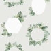 Watercolor Greenery Borders - Card Making Greenery - Cute Watercolor ...