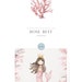 Nursery Mermaid Clipart - Watercolor Pink Mermaid Clipart - Dusty Pink ...