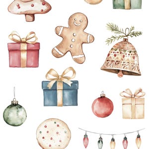 Cute Christmas Day Clipart - Cute Santa Claus - Sweet Christmas Family ...