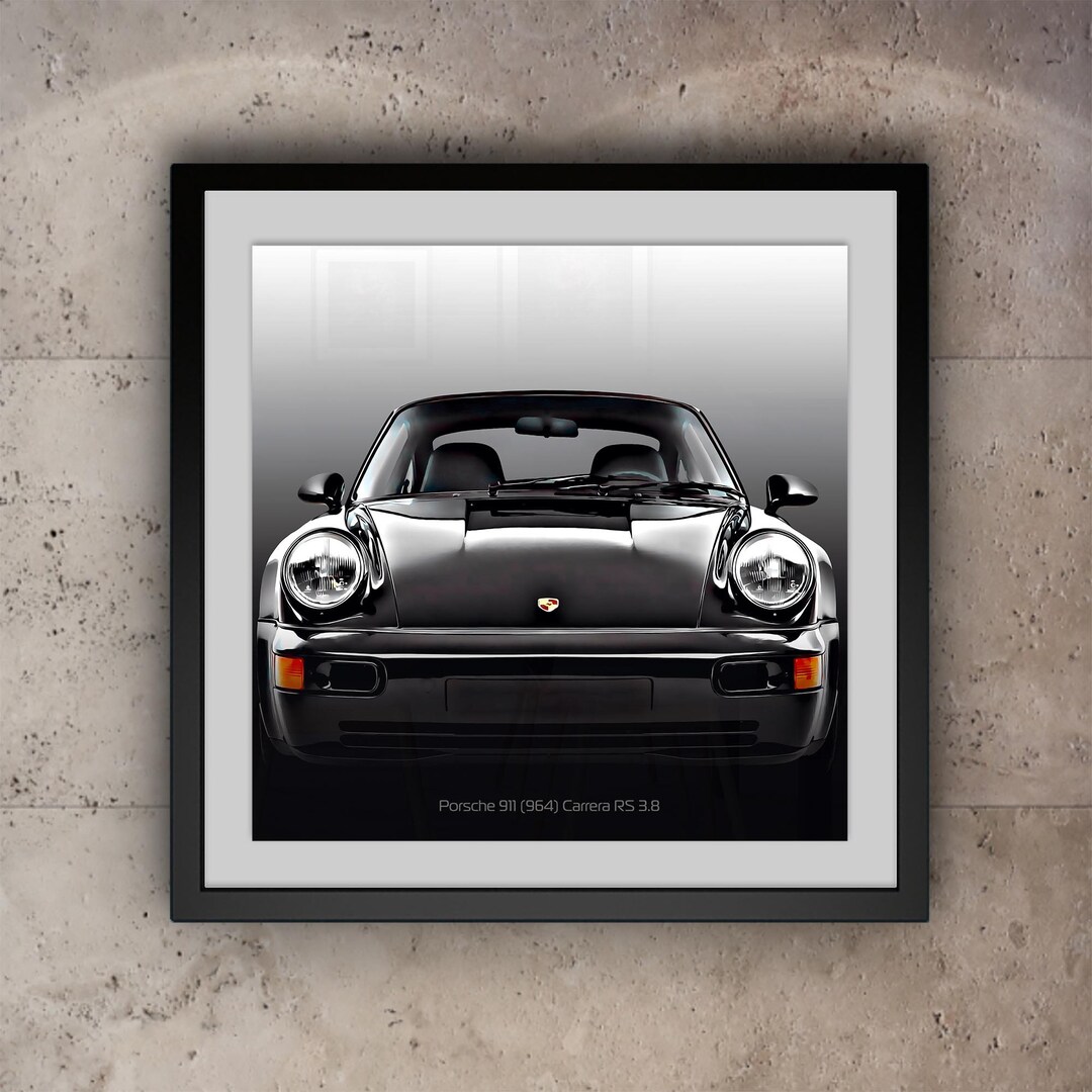 Porsche 911 (964) Carrera RS 3.8 | Front View | Hypercar | Supercar ...