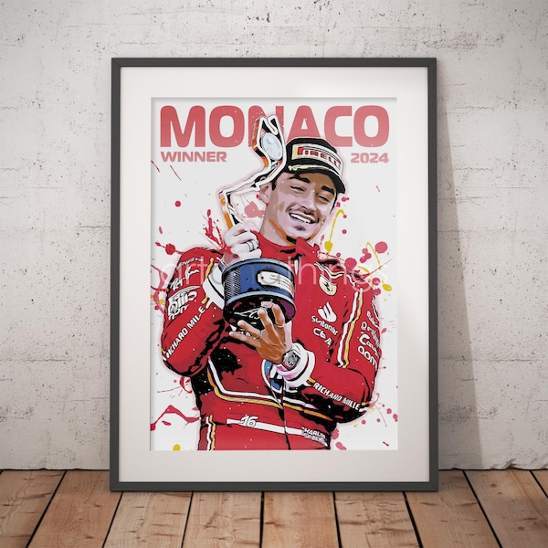 Monaco 2024 Charles - Etsy UK